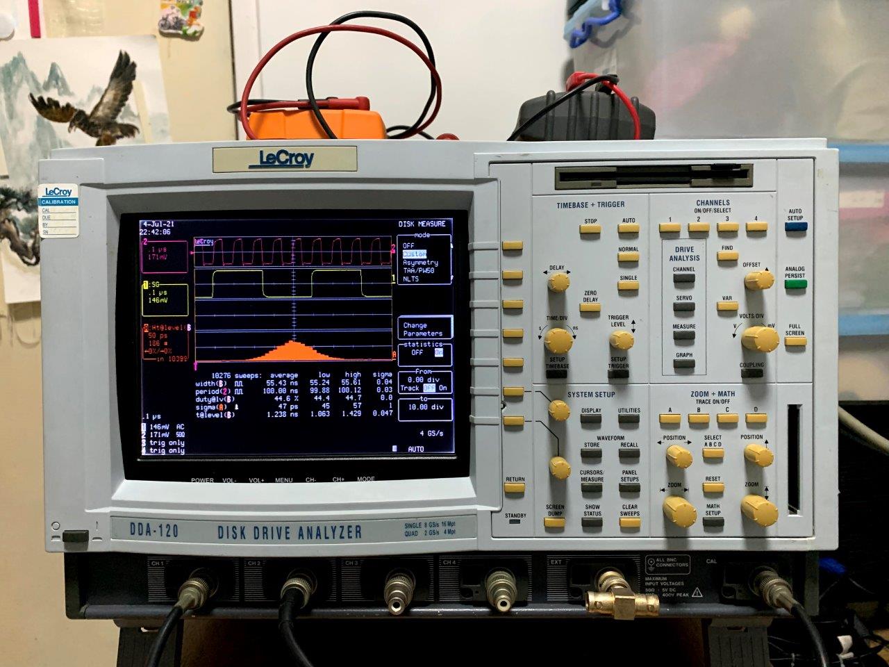 LeCroy DDA-120 Repair PS, LCD upgrade and add software OPTIONS « FET ...